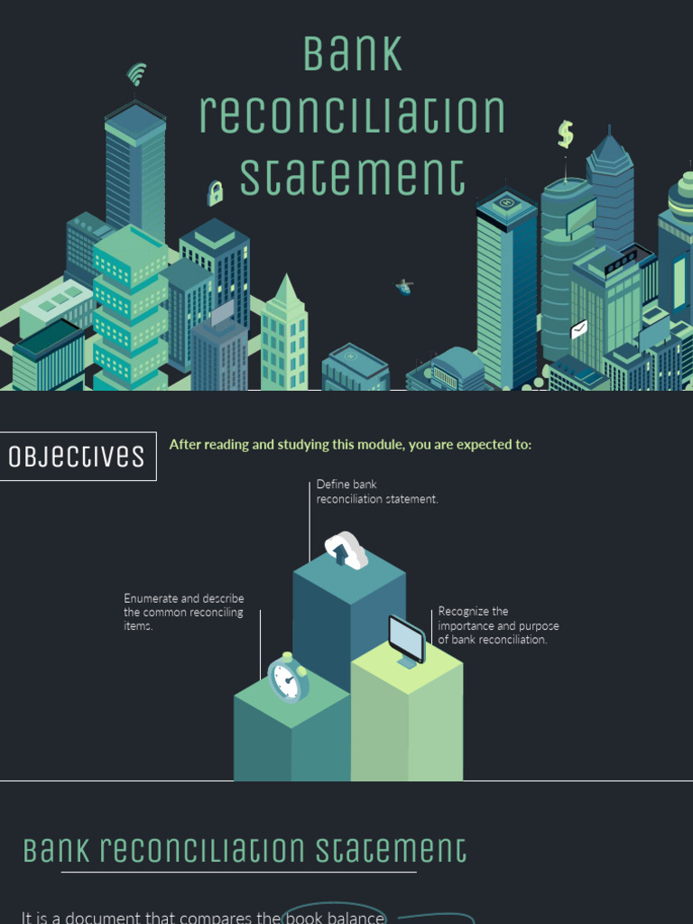 Understanding Bank Reconciliation Statements | PDF