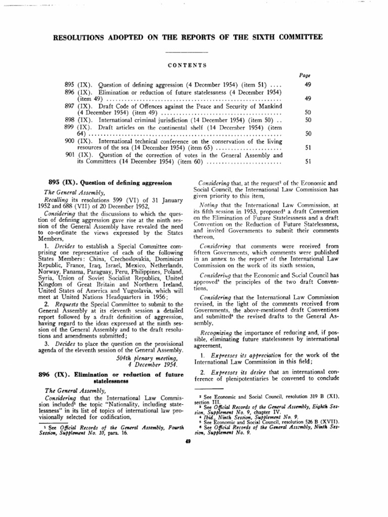 GA 1961 Convention | PDF | United Nations General Assembly | Government
