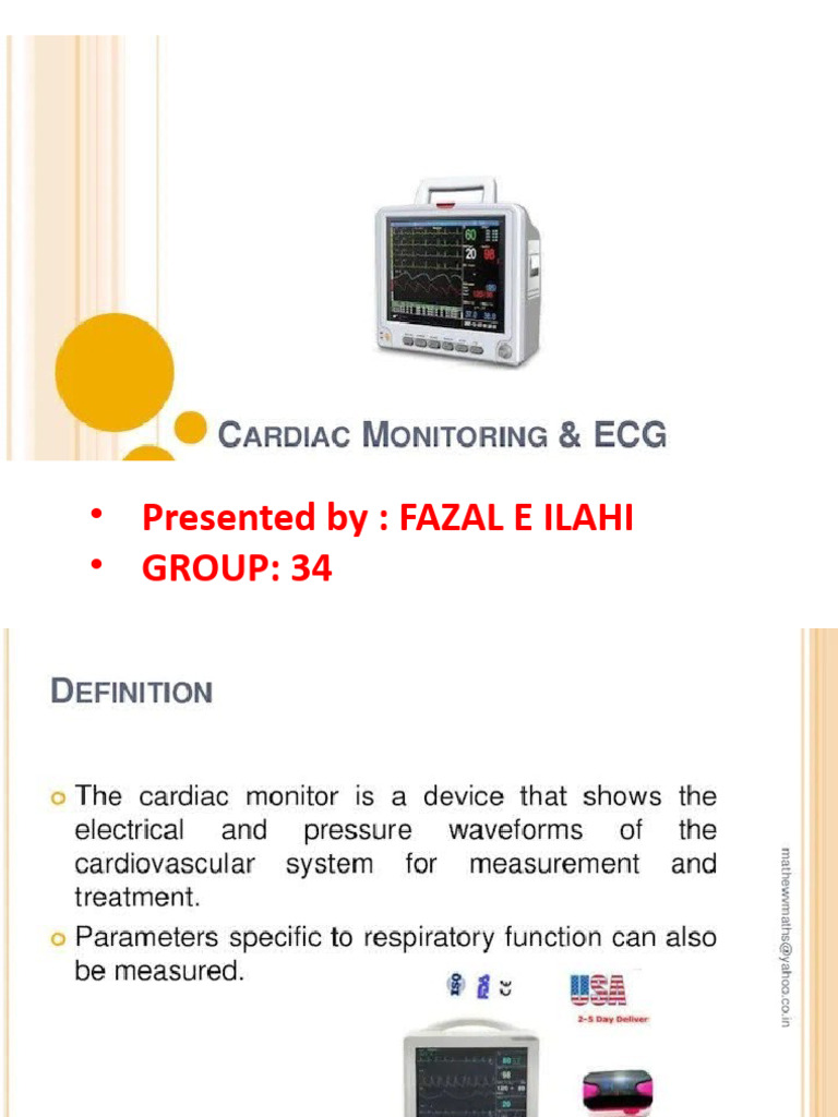 ECG Monitoring | PDF