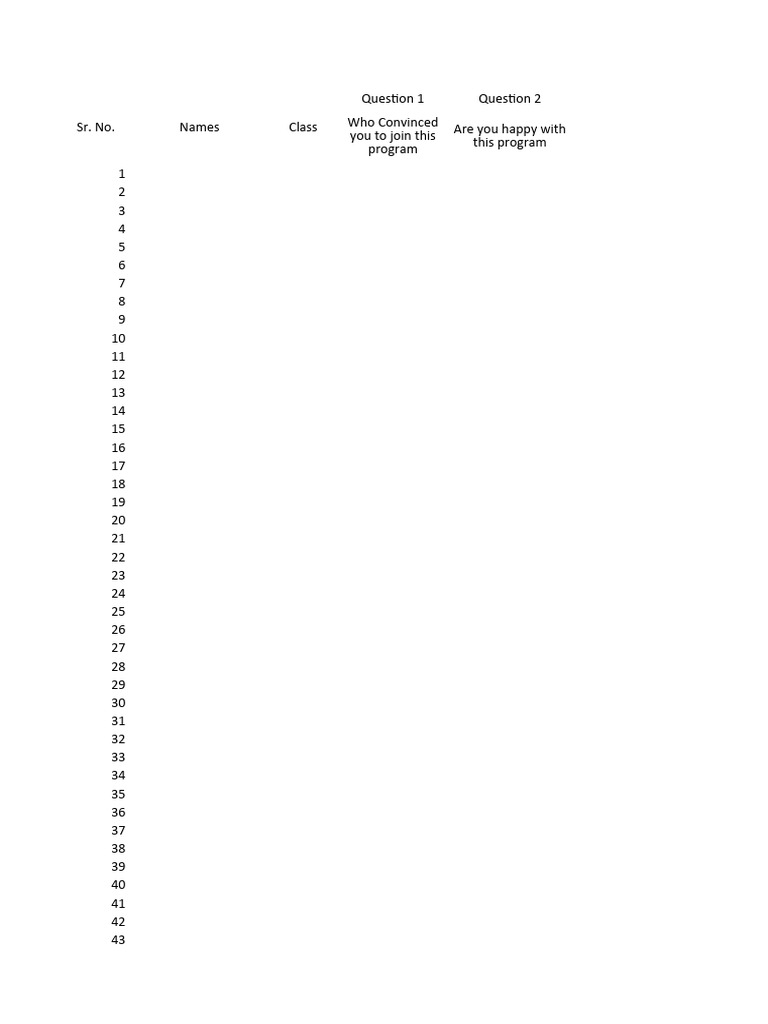 Questionnaires | PDF | Questionnaire