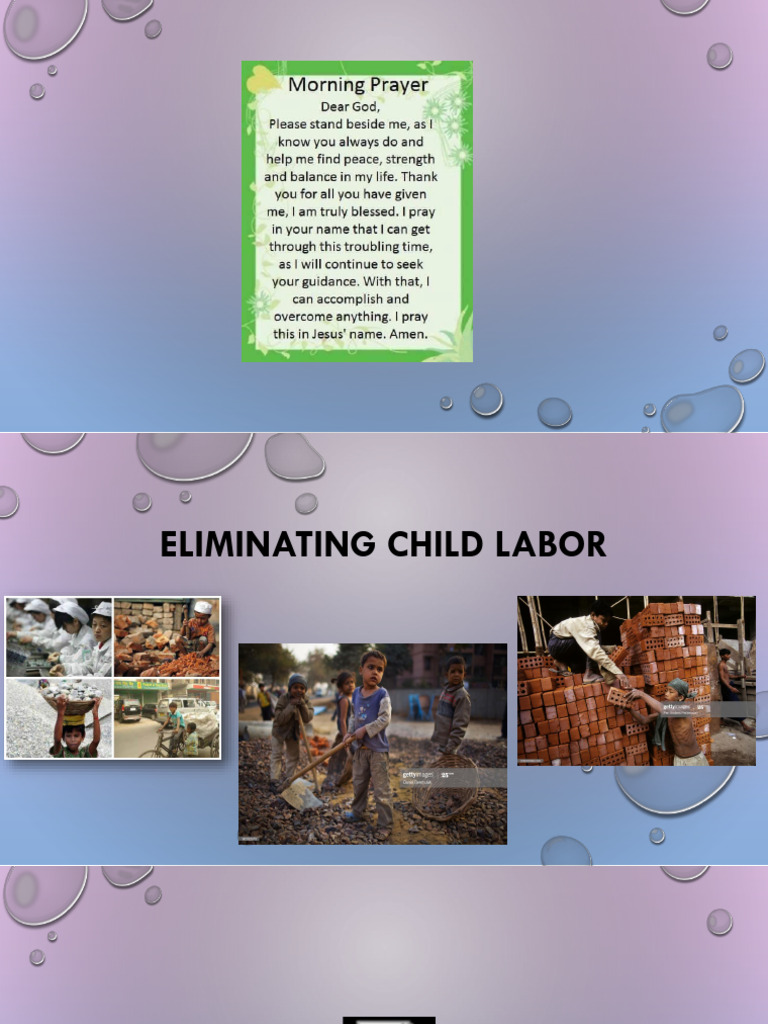 Eliminating Child Labor | PDF