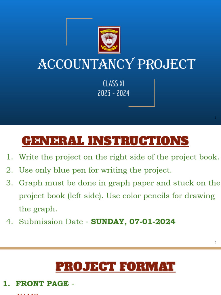 Class XI Accountancy Project | PDF | Expense | Cheque