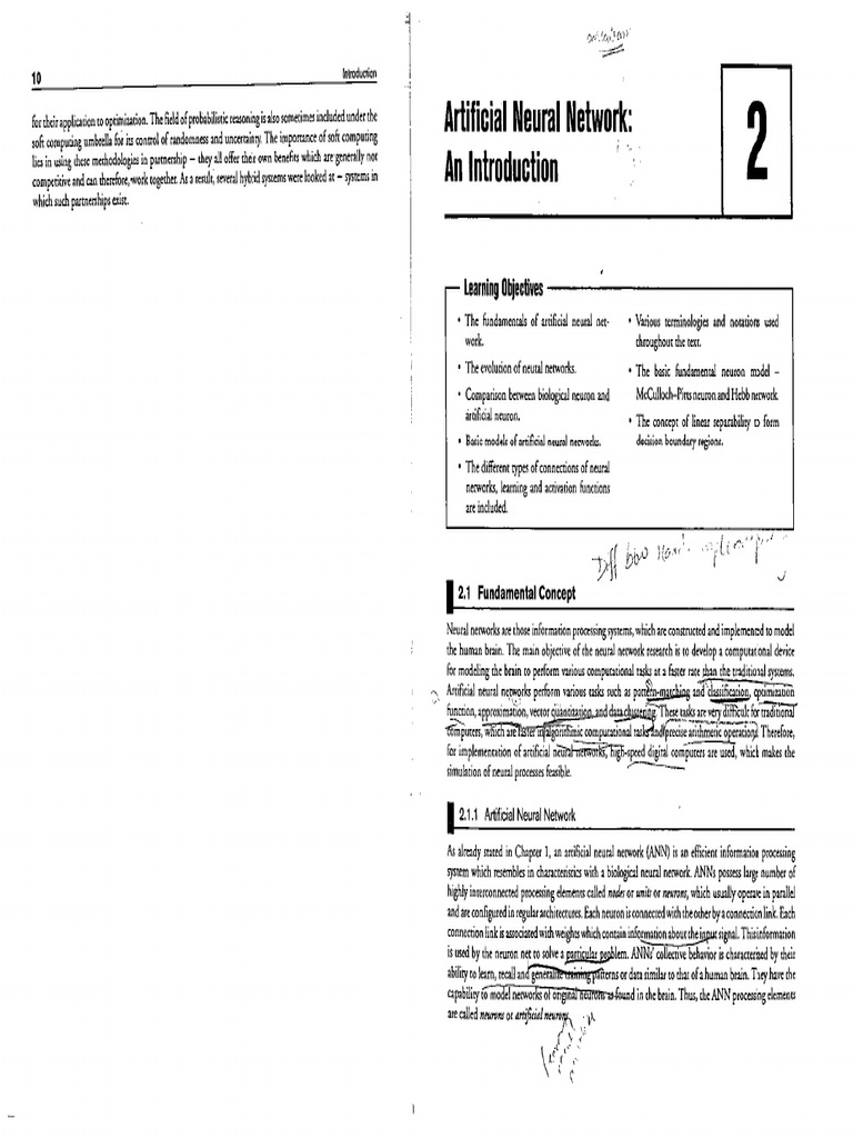 Artificial Neural Network | PDF