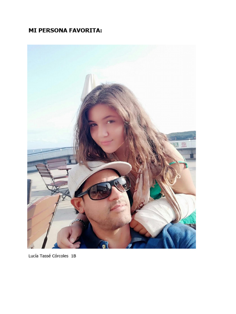 Mi padre, mi persona favorita | PDF