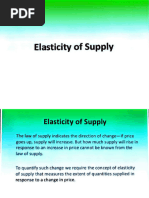 Types of Elasticity of Supply With Diagram | PDF