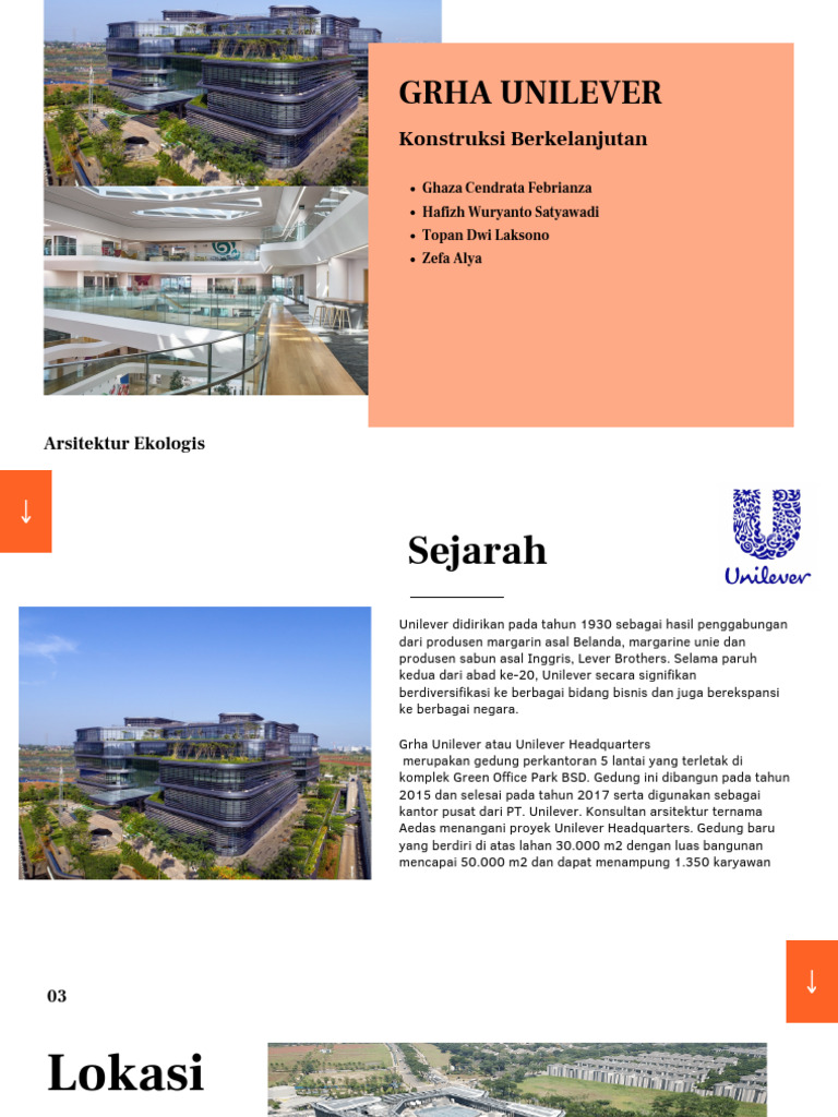 Bangunan Berkelanjutan Grha Unilever | PDF