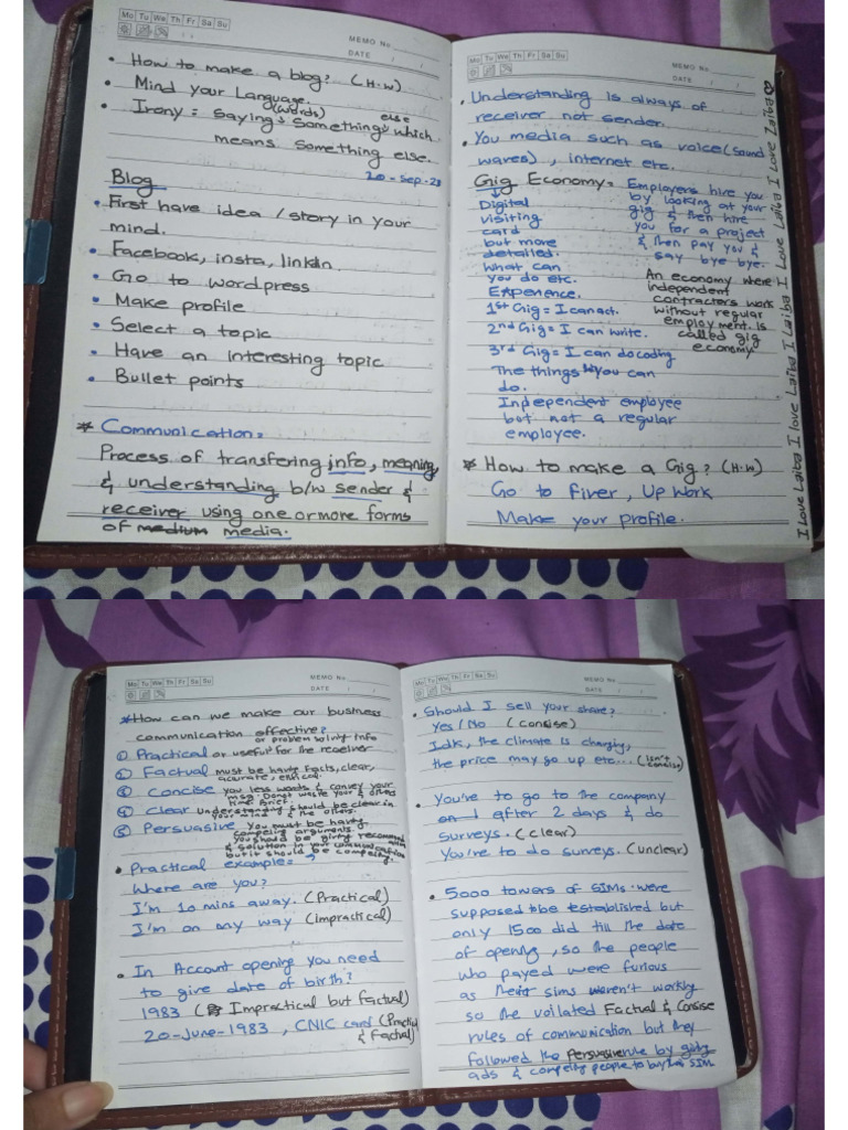 Professional Communication Notes | PDF