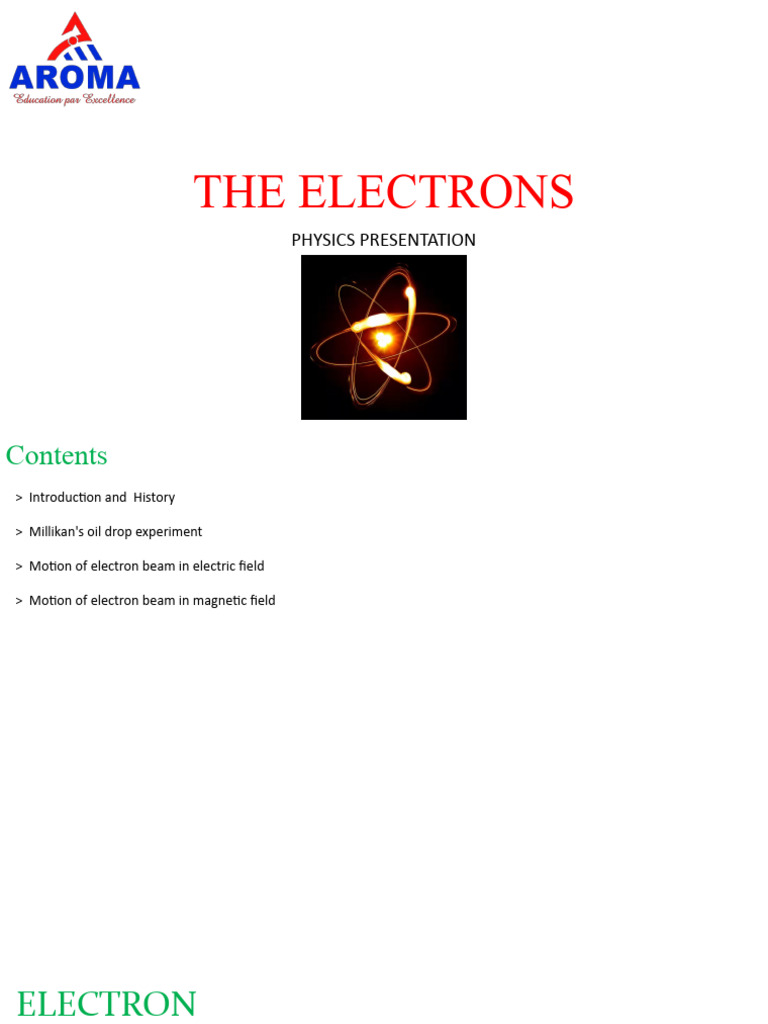 THE ELECTRONS Hehe | PDF