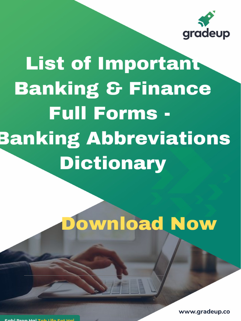Banking Abbreviations for Exams | PDF | Banks | Over The Counter (Finance)