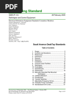 Saudi Aramco Standards | PDF