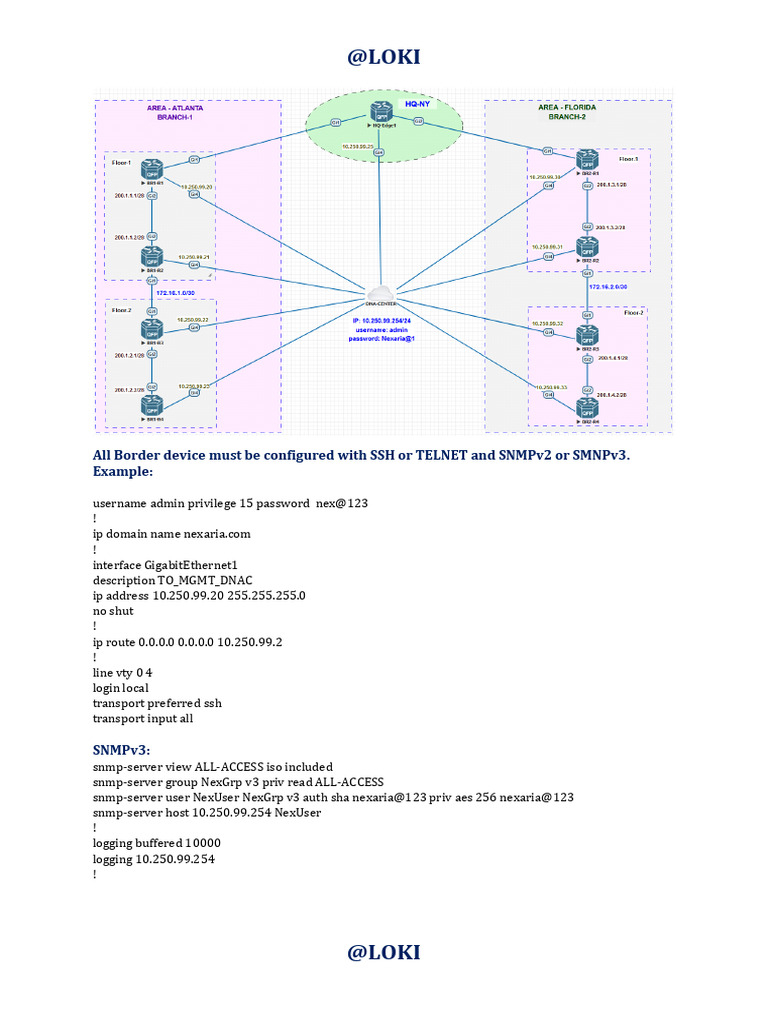 DNAC-NonFabric Devices | PDF | Router (Computing) | Command Line Interface