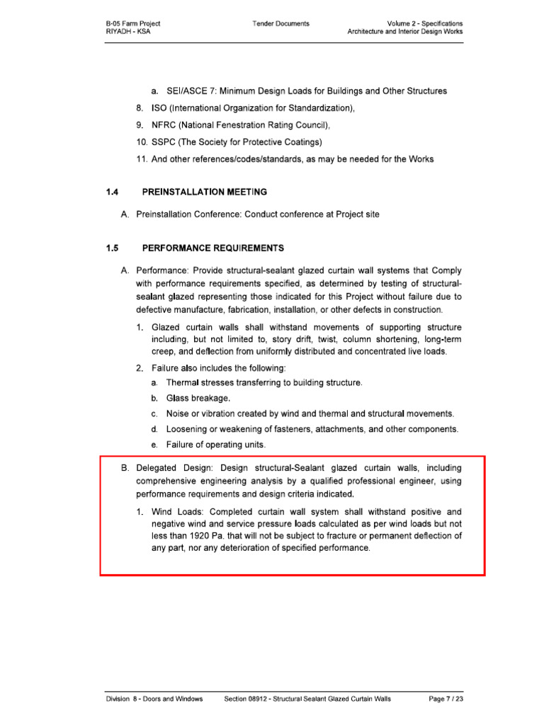Structural Loading Specs | PDF