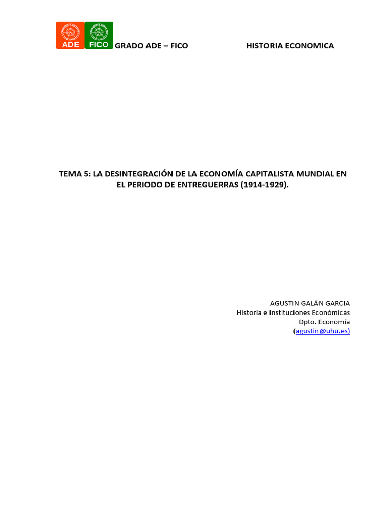 Tema 5 DESARROLLO | PDF