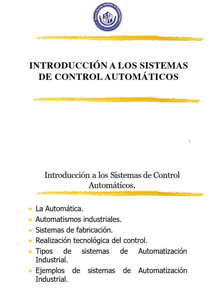 Sistemas de Control Automatico | PDF | Sistema de control | Automatización