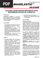 Ficha Tecnica Del Maxiseal Flex | PDF | Agua | Hormigón