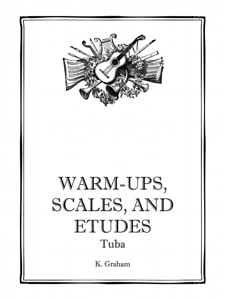 Band Warm-Ups, Scales, and Etudes - Tuba | PDF