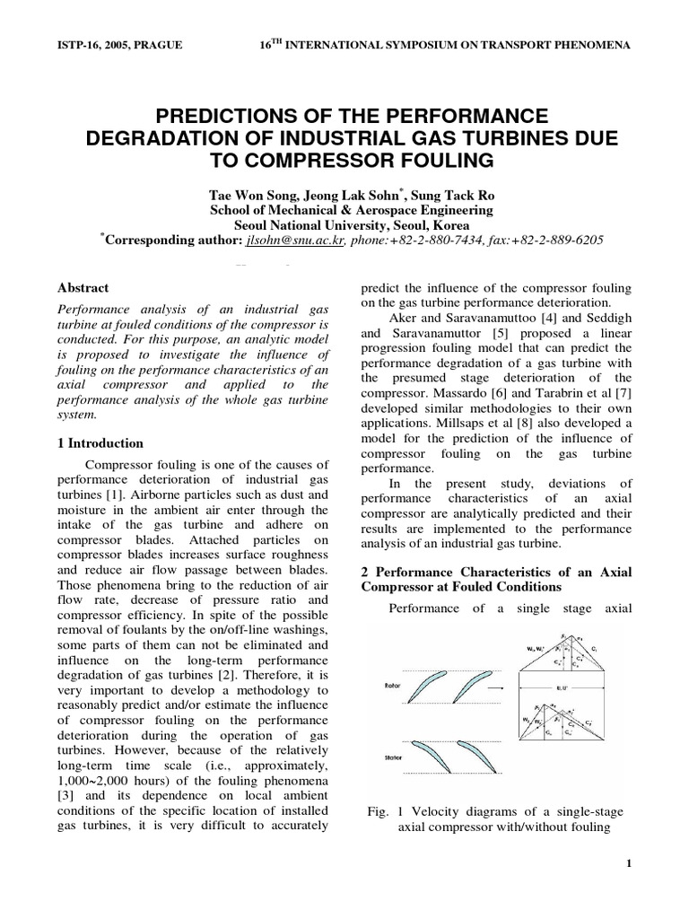 Industrial Gas Turbine Pdf