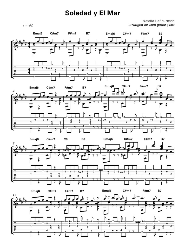 Soledad y El Mar | PDF