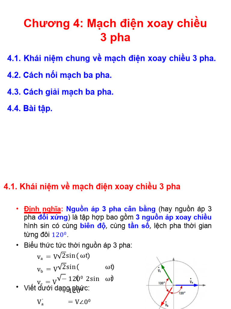 Chж жўng 4 Mбєўch дђiб N Xoay Chiб ѓu 3 Pha Pdf
