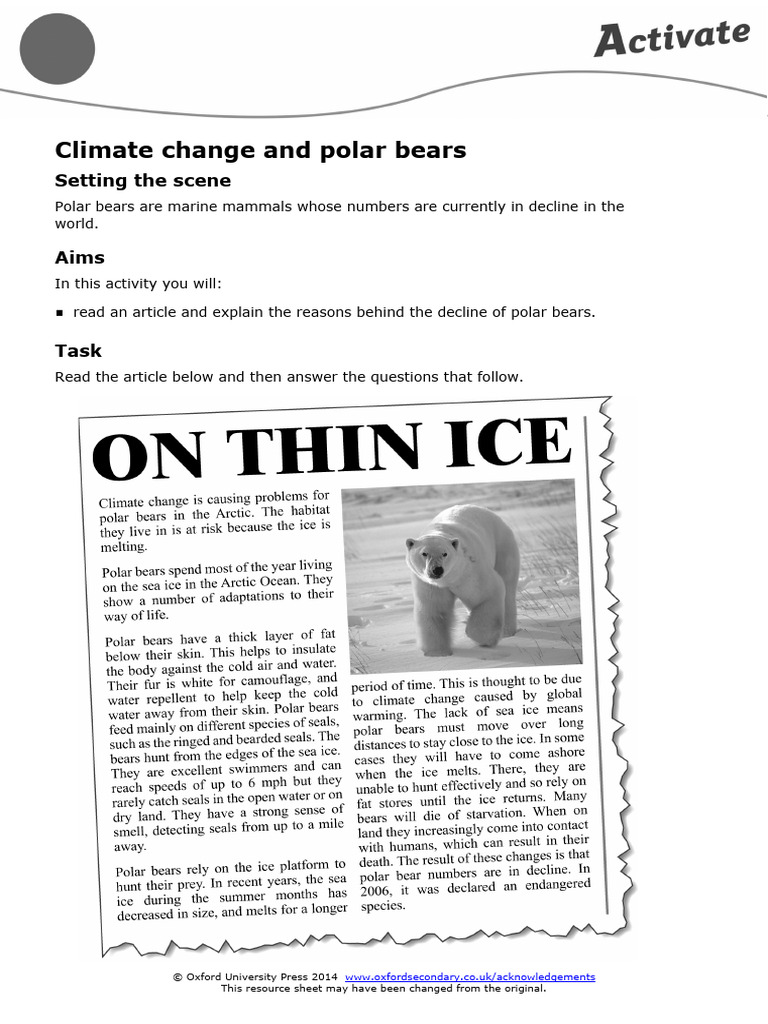 Adaptation Worksheet 40766657 | PDF