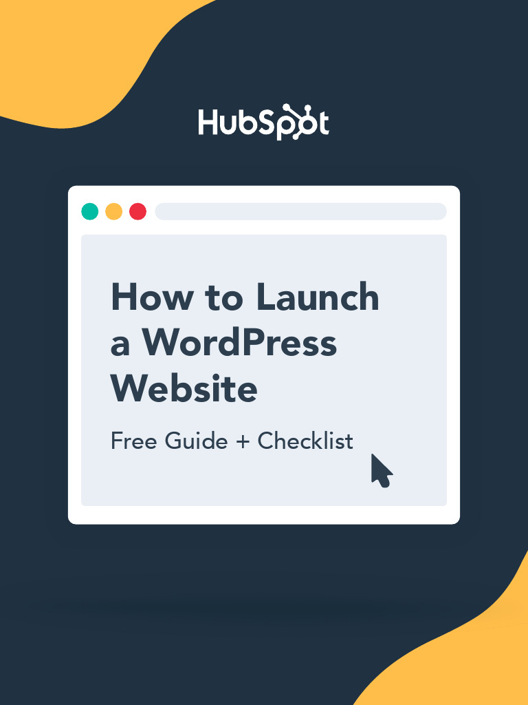 How To Launch A WordPress Checklist | PDF | Word Press | Search Engine Optimization