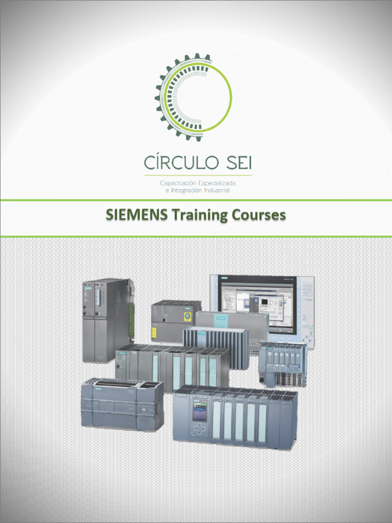 Folleto Cursos SIEMENS | PDF
