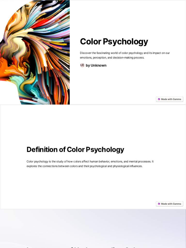 Color Psychology | PDF