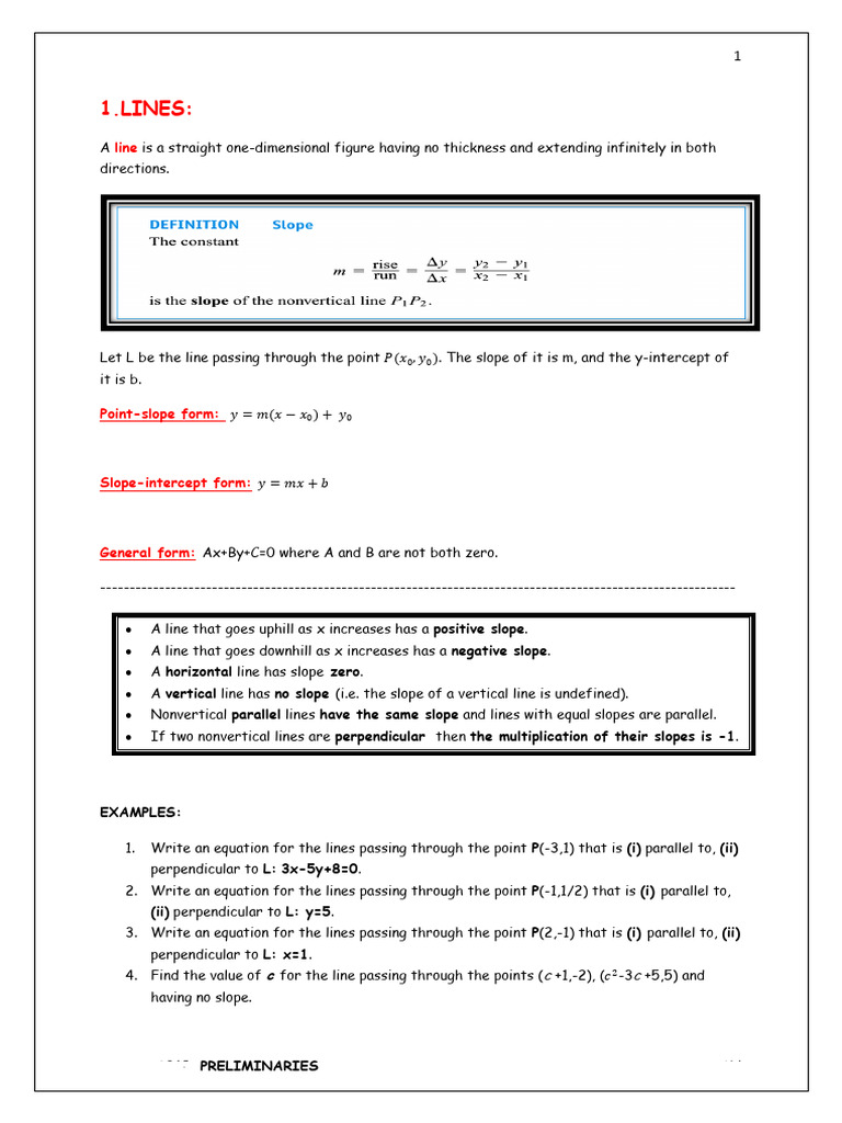Summary (Preliminaries) | PDF | Function (Mathematics) | Polynomial