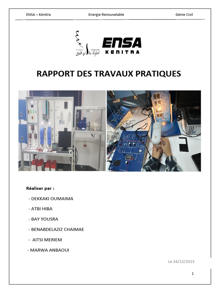 Rapport TP ER (1) | PDF