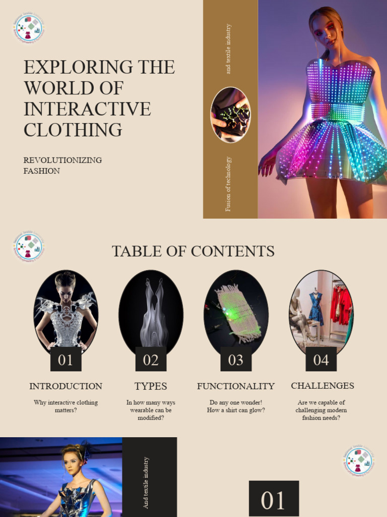 Interactive Clothing by Muhammad Abdullah | PDF | E Textiles | Wearable ...