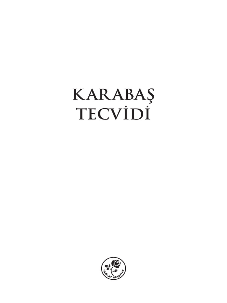 Karabas Tecvidi | PDF