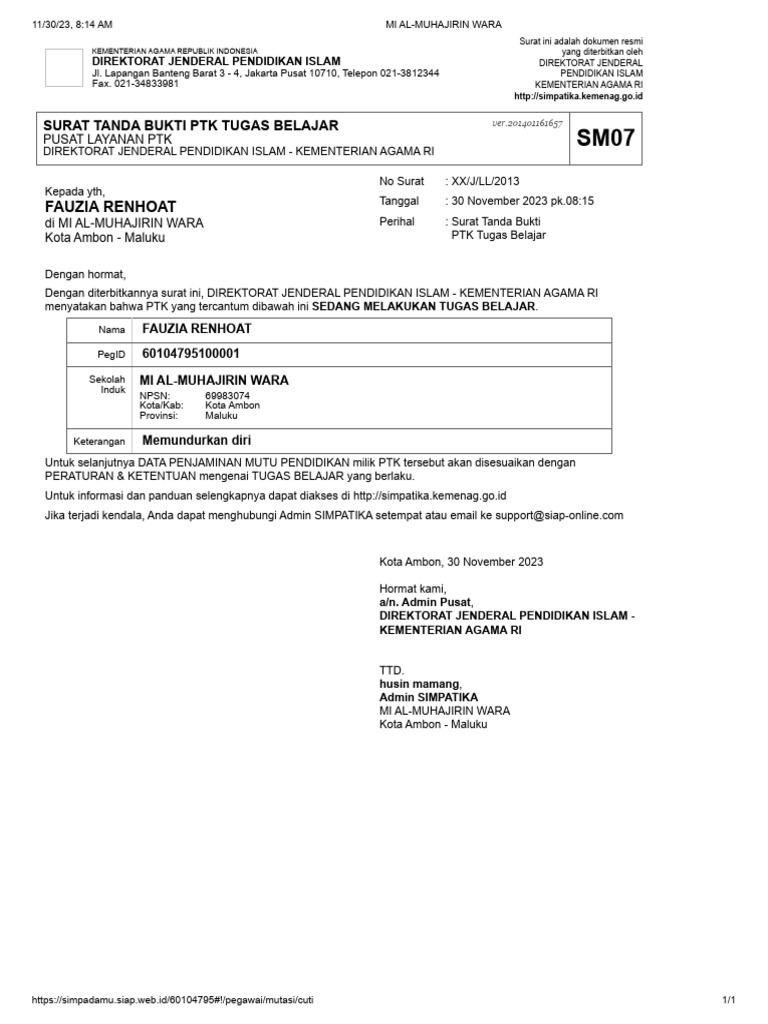 Mi Al-Muhajirin Wara | PDF