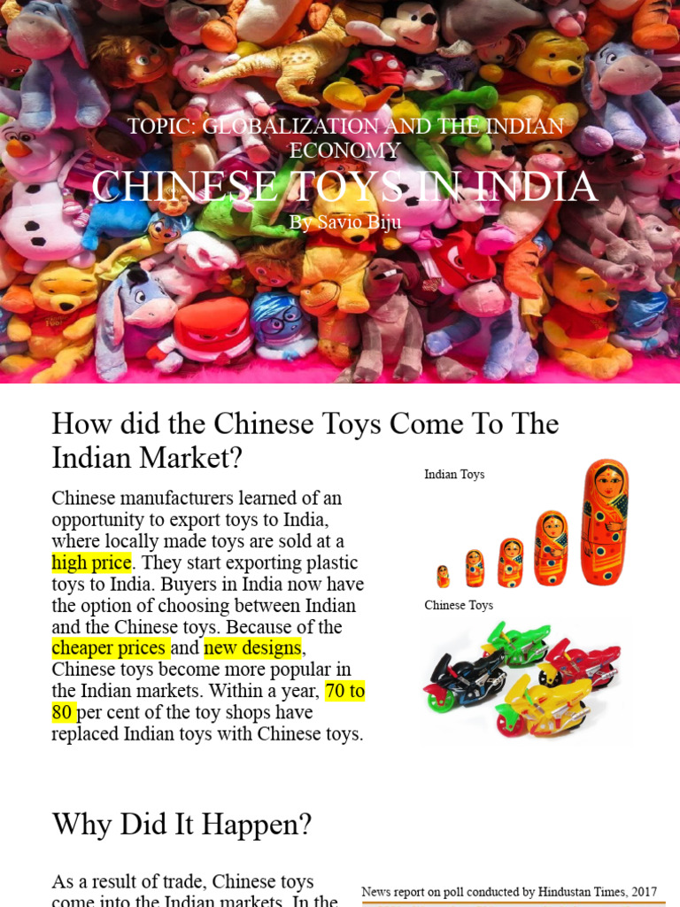 Chinese Toys in India | PDF