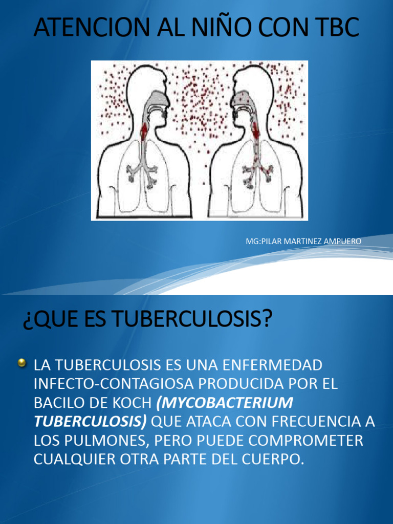 Atencion Al Niño Con TBC | PDF | Tuberculosis | Salud pública