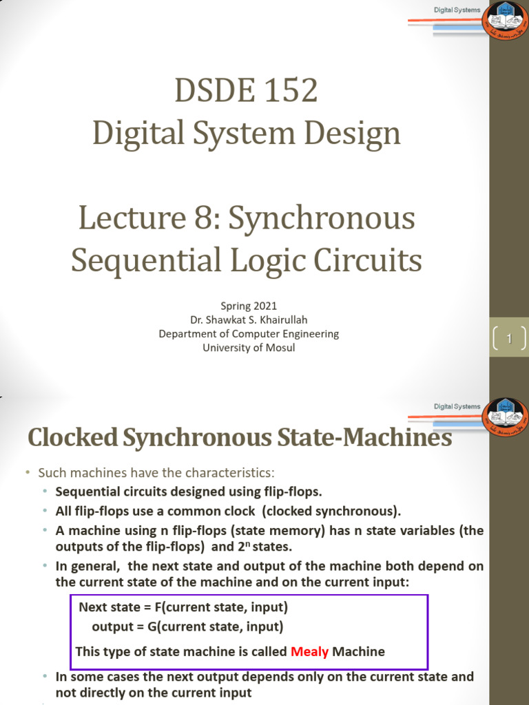 Lecture 8 | PDF | Logic Gate | Electronic Engineering