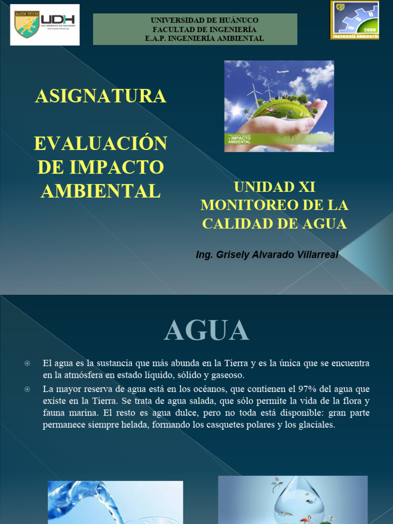 Monitoreo de Agua | PDF | Agua | Naturaleza