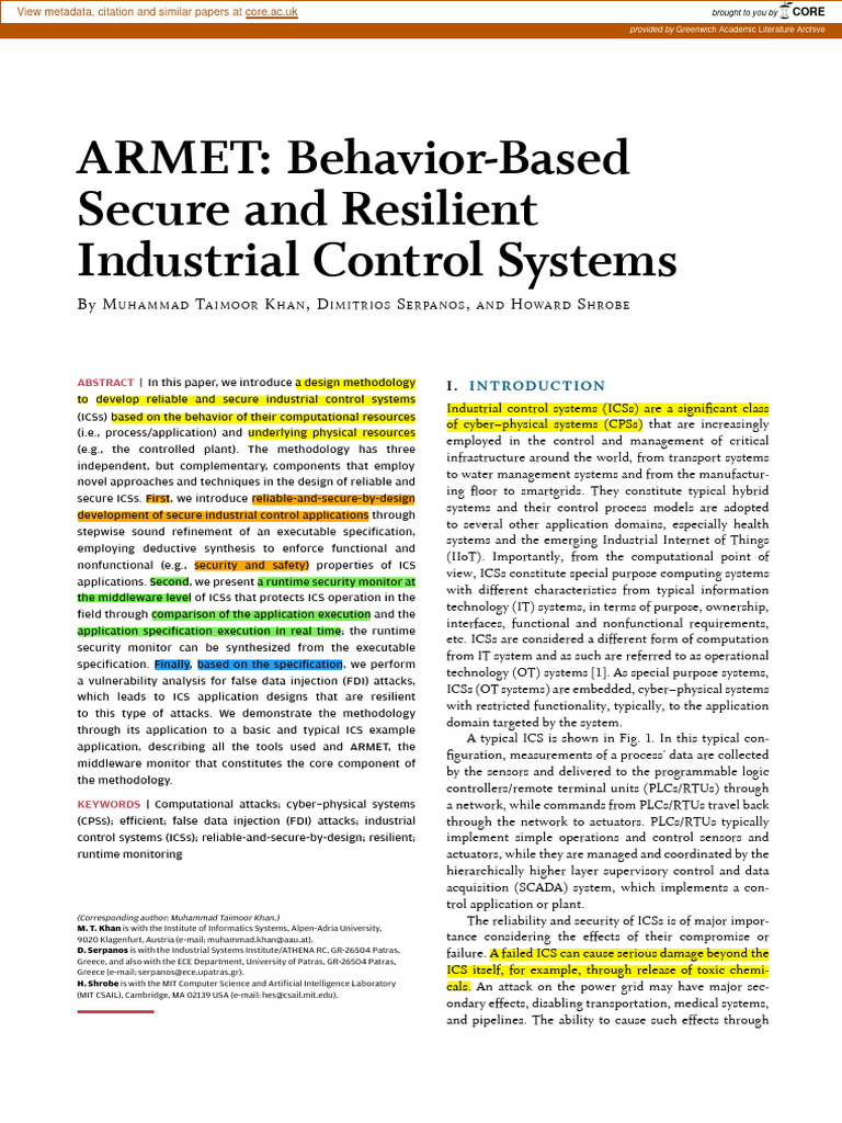 ARMET Approach | PDF | Runtime System | System