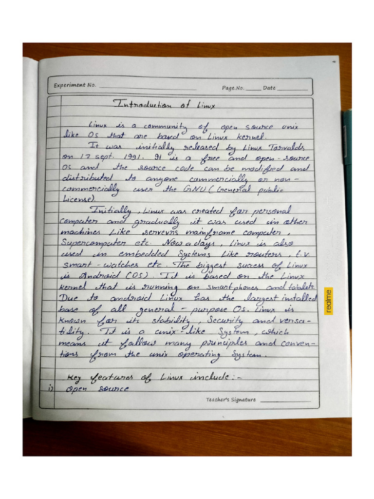 Linux Lab File | PDF