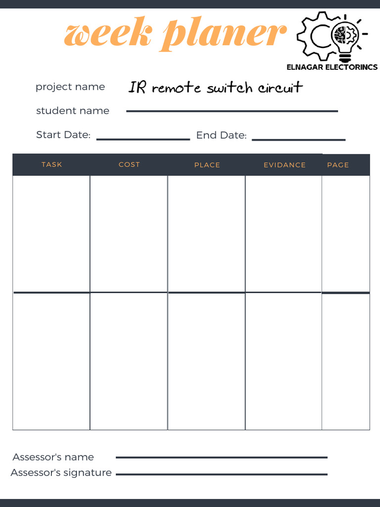 Simple Blue Daily Work Report | PDF