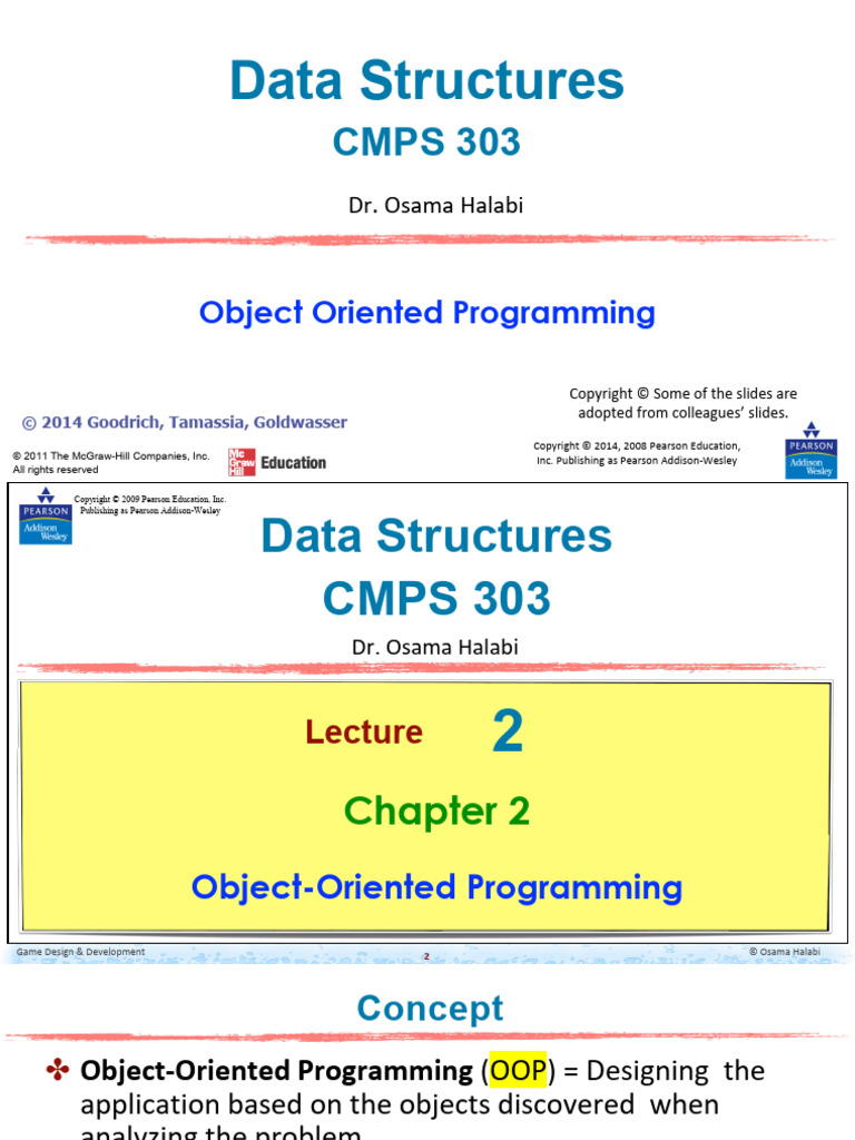 01-303 F22 Object-Oriented Programming | PDF | Programming | Constructor (Object Oriented ...