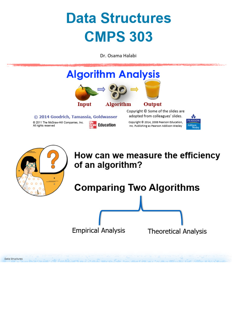 03-303 F22 Algorithm Analysis | PDF | Time Complexity | Algorithms
