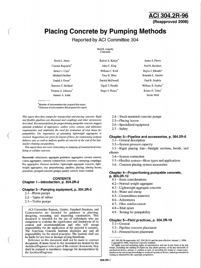 8-ACI 304.2R Pumping | PDF