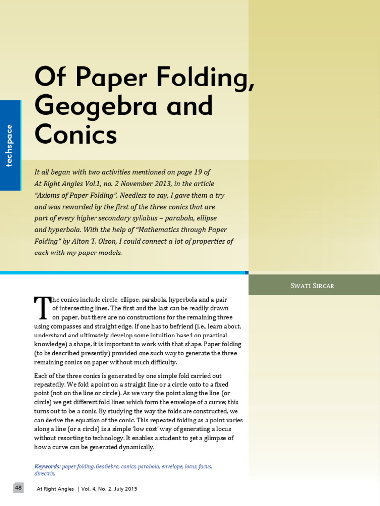 12-Paper Folding | PDF