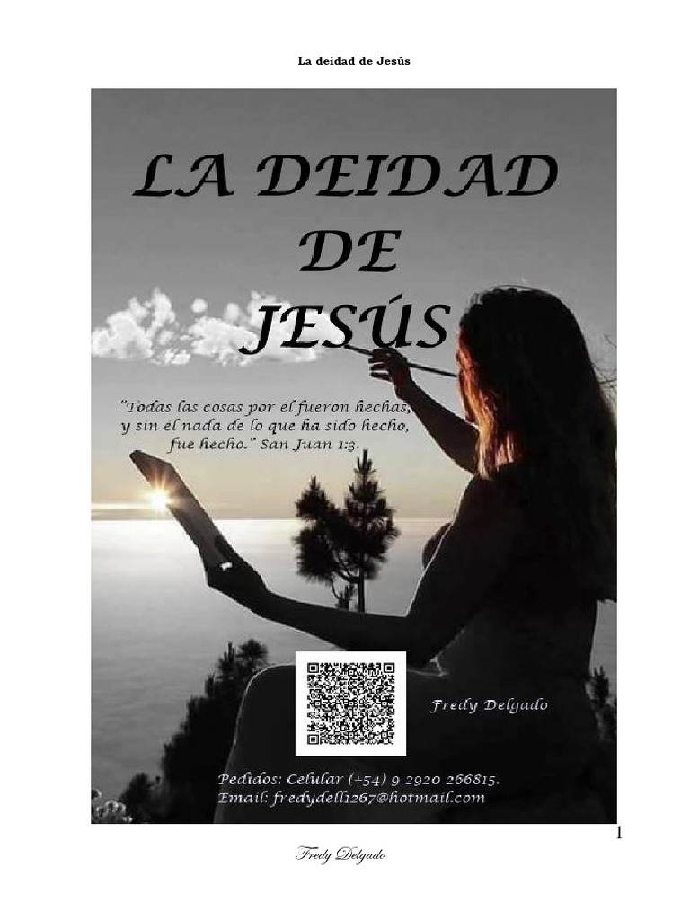 La Deidad de Jesús | PDF | Cristo (título) | Jesús