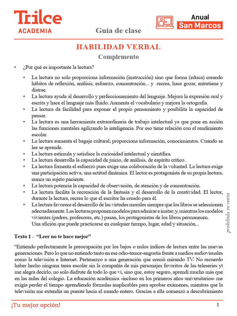 Anual SM - Guía de Clase 2 - Complemento | PDF | Creatividad | Amor