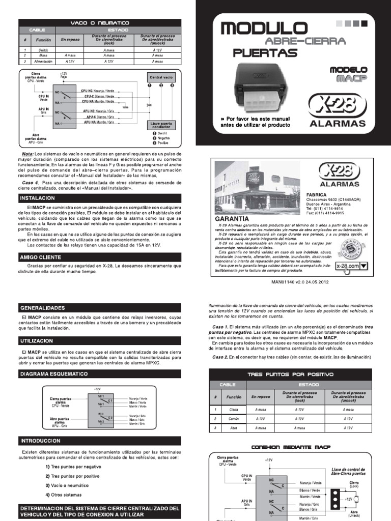 Moduol Abre Puertas | PDF