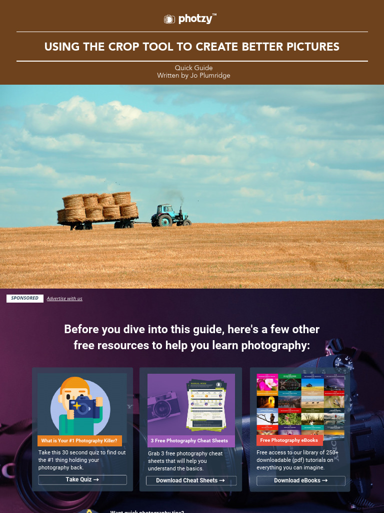 Crop Tool | PDF | Pixel | Vision
