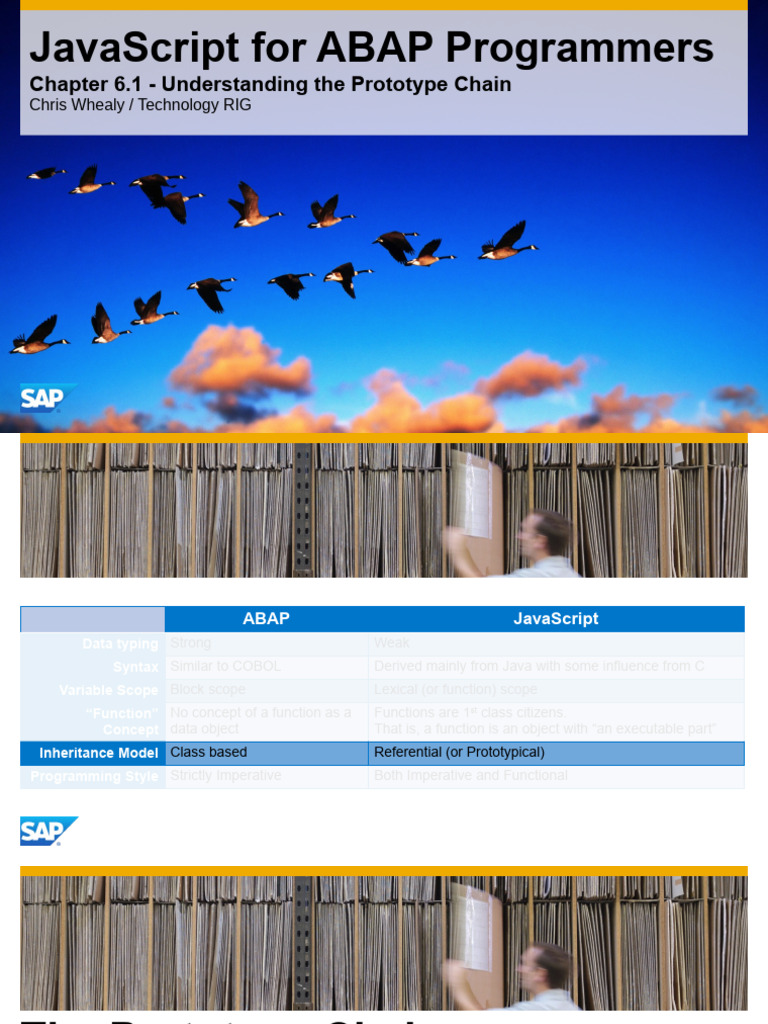 Js4ap 6.1 Prototype Chain | PDF