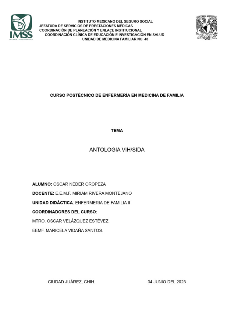 Antologia Vih Reflexión | PDF