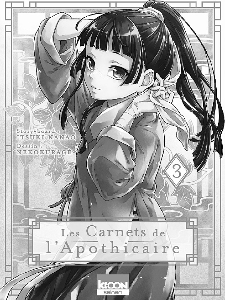 MANGA Les Carnets de L Apothicaire T03 | PDF